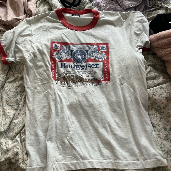 Screen Stars | Shirts | Budweiser T Shirt | Poshmark